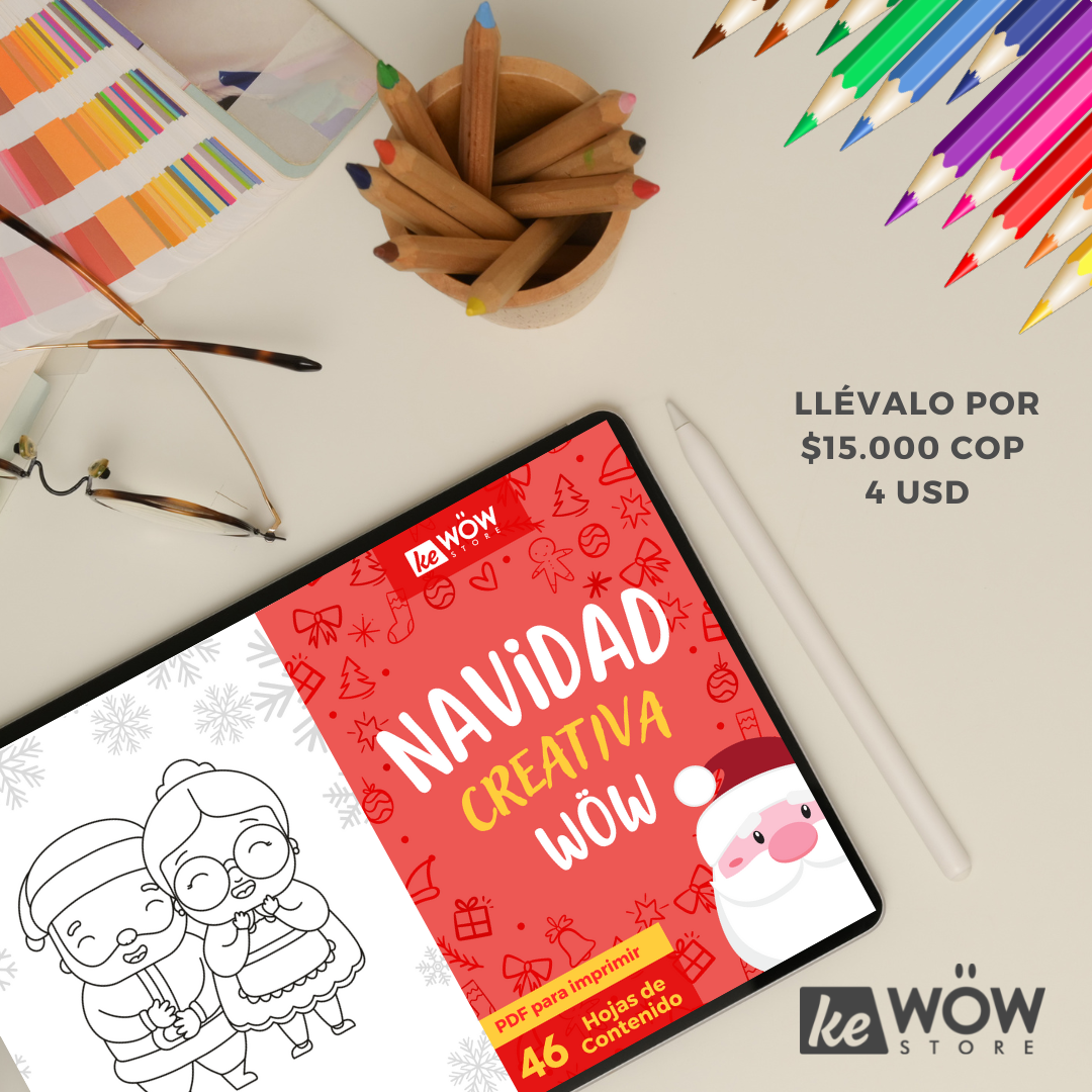 Cartilla PDF Navidad Creativa WOW KeWOW Store Cartilla PDF Navidad Creativa WOW KeWOW Store